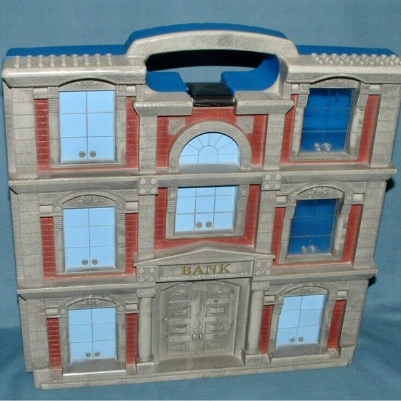 Mega Bloks | Toys | Mega Blocks Spiderman Bank Diorama Play Front And ...